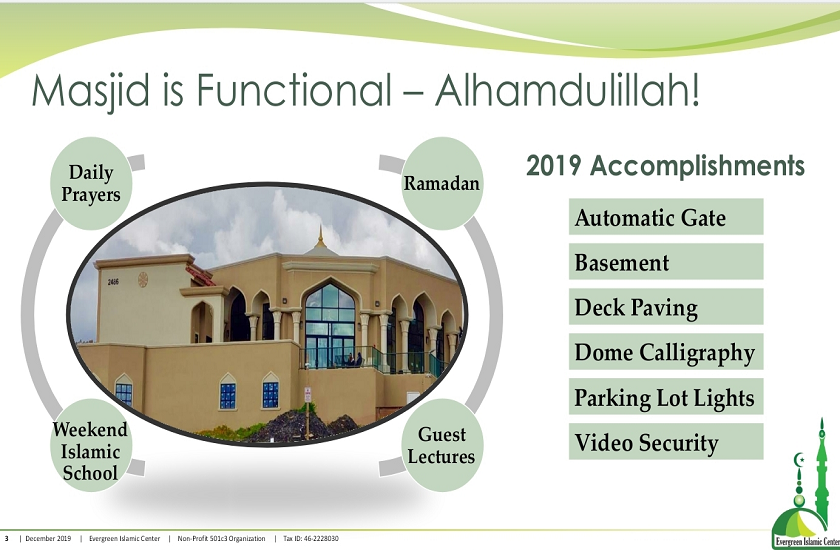 Evergreen Islamic Center | EIC - San Jose, CA